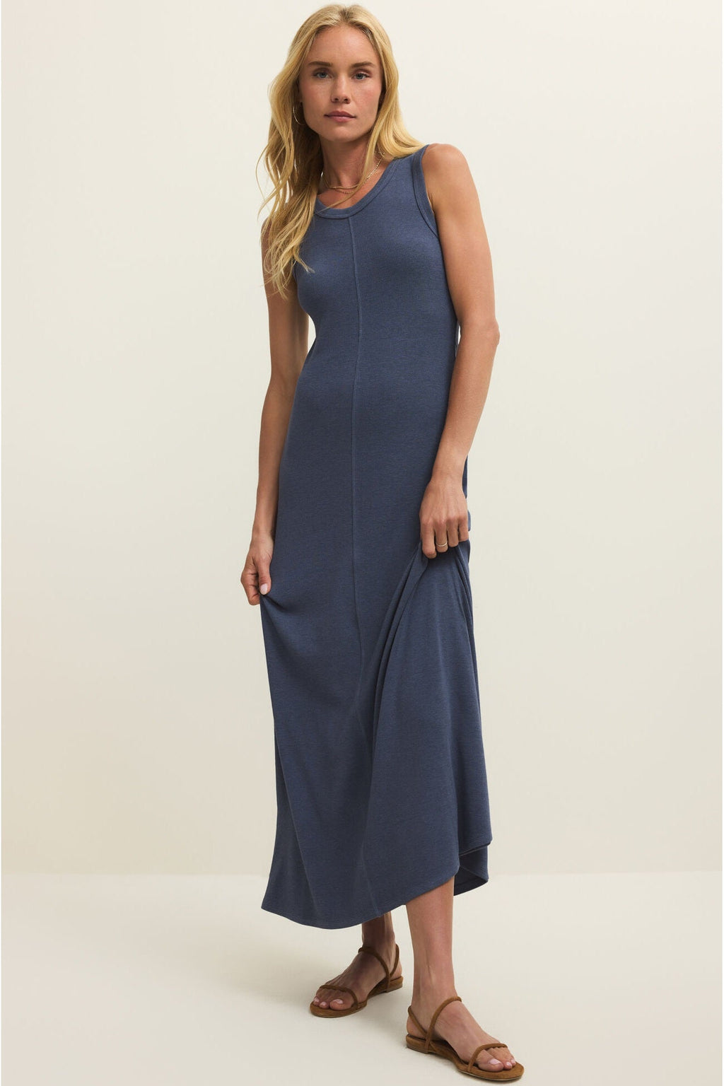 Linden Slub Rib Maxi Dress | Z Supply | Ambiance SF